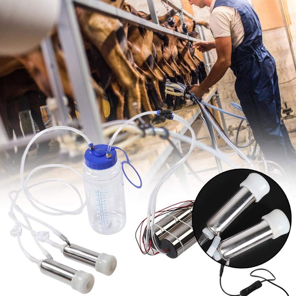 Electric Milking Machine 2L Portable Cattle Cow Milking Machine Impulse ...