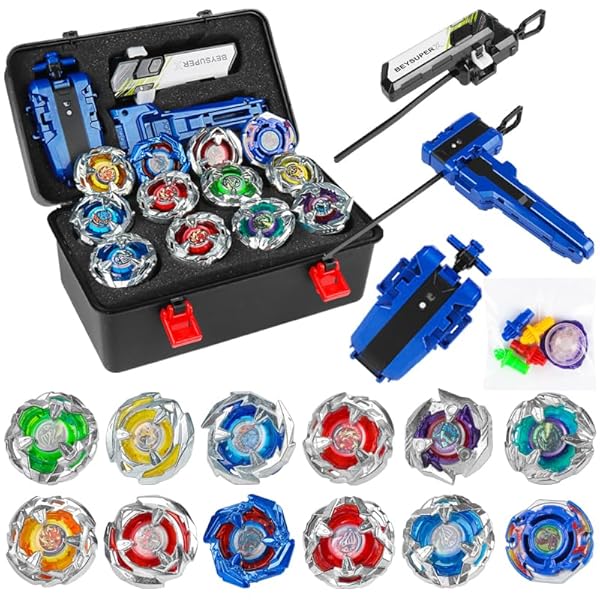Cxdhzlx BX Bey Battle Burst Gyro Blade Gaming Toys Set, 12 BX Blades ...