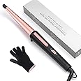 Amazon.com: Hair Curling Wand, 0.5-1Inch Tapered Curling Iron, Professional Ceramic Hair Curler ...