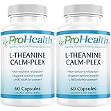 Amazon.com: L-Theanine Calm-Plex with GABA and 5-HTP (Suntheanine) (100 mg, 60 Medium Capsules ...