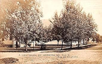 View on 6th Street Wanatah, Indiana postcard at Amazon's Entertainment ...