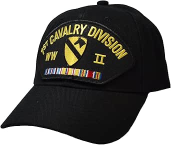 1st Cavalry Division World War II Veteran Cap at Amazon Men’s Clothing ...