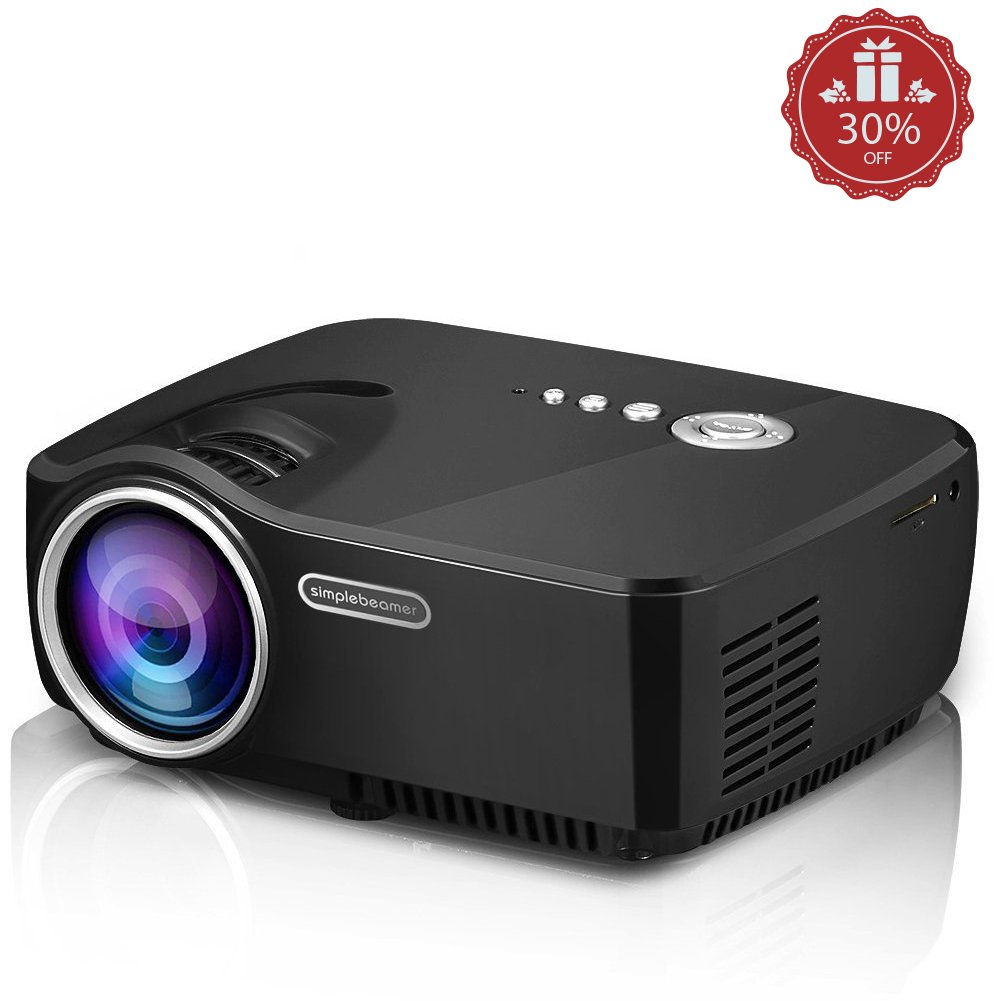GooDee Full Color Multimedia Video Projector for 150'': Amazon.co.uk ...