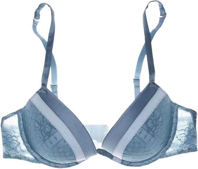 6ixty 8ight 6IXTY8IGHT Blind Date Woven Satin Lace Plunge Womens Bra ...