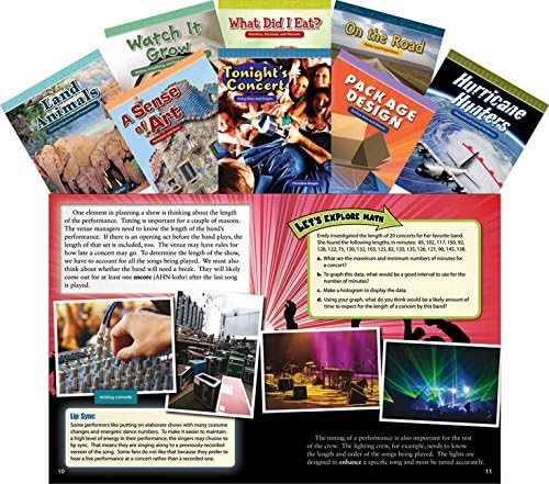 Teacher Created Materials - Mathematics Readers for Middle School Set 2 ...