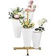Amazon.com: Flower Display Stand with 4 Bucket,Floral Stand with ...
