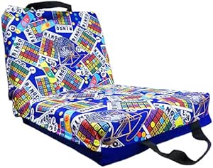 Amazon.com: Complete Bingo Double Seat Cushion Blue with Flap : Automotive