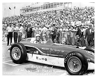 Amazon.com: 1957 Roger Ward Race Car Indy 500 Photo Poster ...