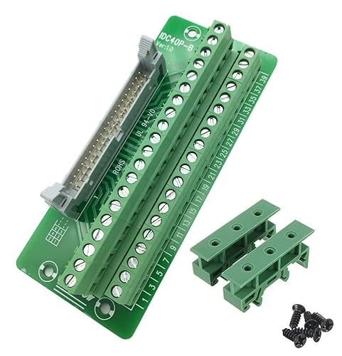 Sysly IDC40 2x20 Pins Male Header Breakout Board Terminal Block ...