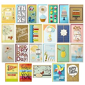 Hallmark All Occasion Handmade Boxed Set of Assorted Greeting Cards ...