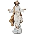 Amazon.com: Grace4Joy Jesus Christ Statue - 12 Inch Risen Christ Statue ...