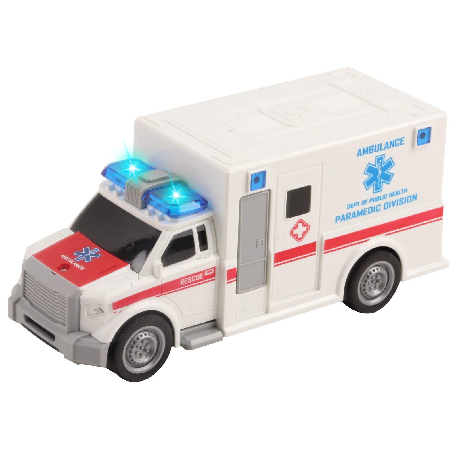 Mua Vokodo Rescue Ambulance Friction Powered 1:20 Scale Toy Car with ...