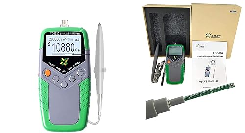 5% Accuracy Gauss Meter Permanent Magnet Tesla Meter Gaussmeter with mT ...