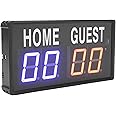 Digital Scoreboard, Portable Electronic Scoreboard with Remote, LED ...