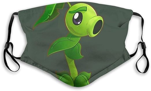 Cqyjtzgafqf The First Peashooter Face Mask Personalized Mouth Mask Anti ...