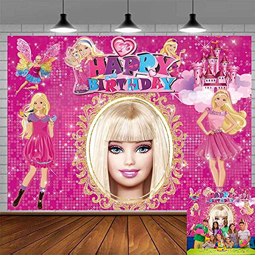 Barbie Birthday Background Wallpaper