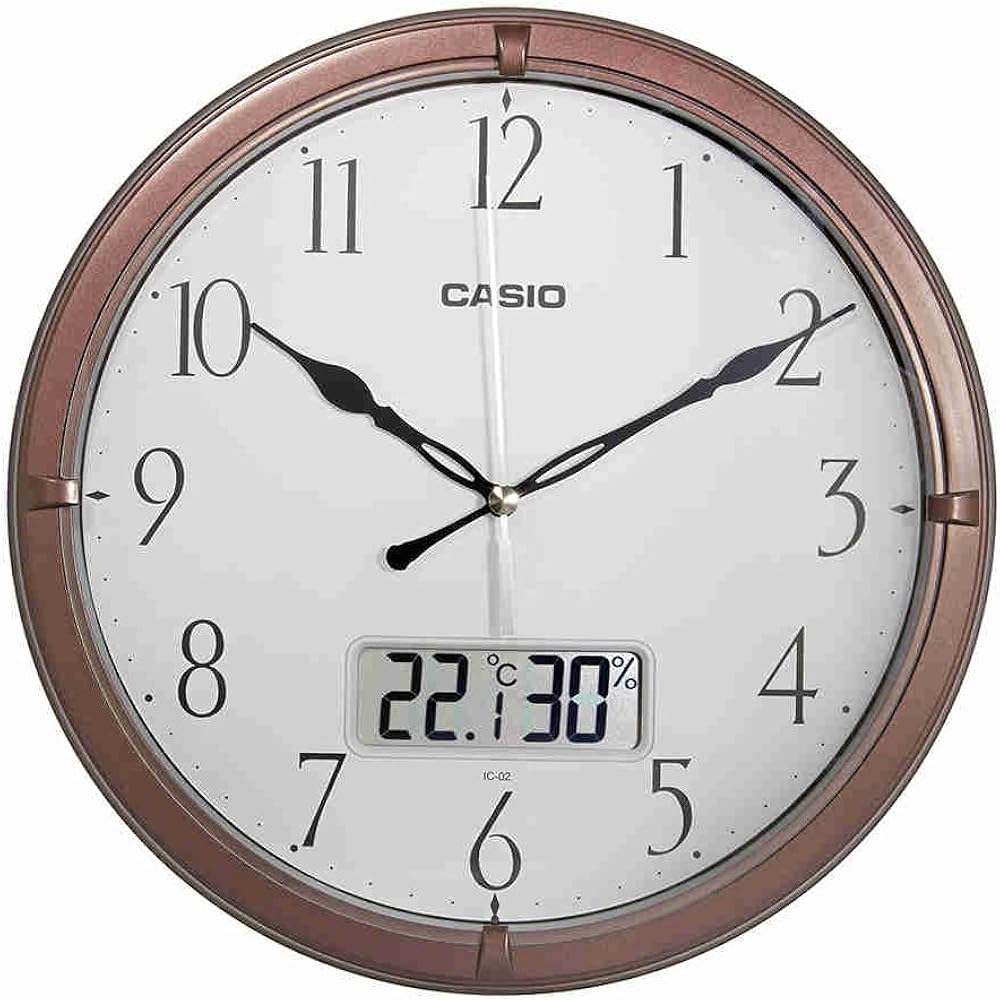 Amazon Casio Ic 02 5 Wall Clock With Day And Date Analog Digital Amazon Casio Ic 02 5 Wall Clock With Day And Date Analog Digital