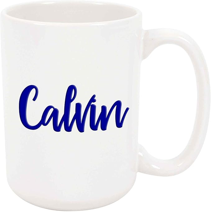 Amazon.com: Calvin Coffee Mug: Kitchen & Dining