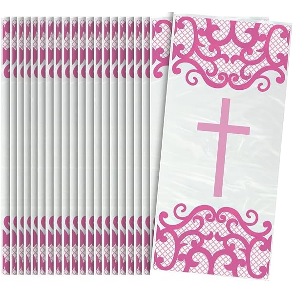 Pink Communion Cross
