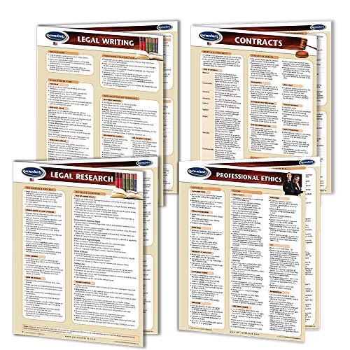 Paralegal Charts and Guides - Law and Legal Studies Quick Reference ...