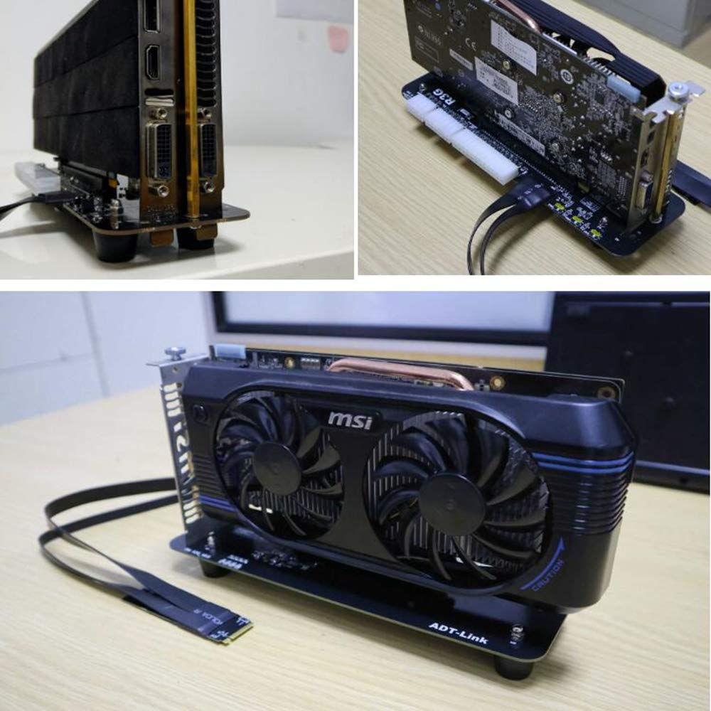 ADT-LINK R43SG M.2 Key M NVMe Laptop External Graphics Card Stand ...
