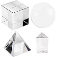 Amazon.com: Prism Set, 4 Pack K9 Optical Crystal Photography Prism Set ...