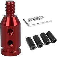 Amazon.com: Monrand Shifter Knob Adapter Universal Car Shift Knob ...