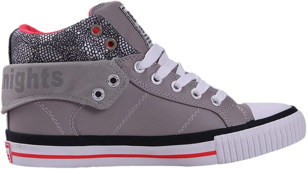 British Knights Light Grey/Neon Pink Fashion Sneakers For Women: Buy ...