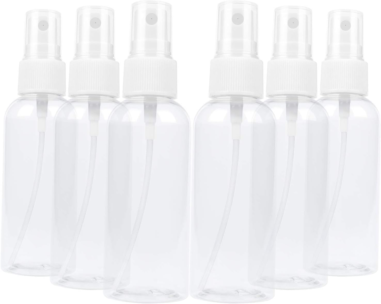 Amazon.com: TrendBox 6 Pack Empty Transparent Plastic Fine Mist Spray ...