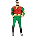 Amazon.com: Rubies DC Comics Deluxe Muscle Chest Robin Adult Costume ...