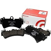 Amazon.com: Brembo P06096 Low-Met Front Disc Brake Pad Set BMW OE ...