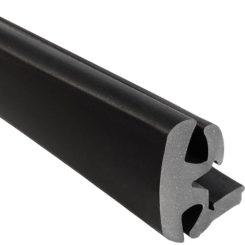 Trim-Lok EPDM Dense Rubber Window Locking Gasket – Fits 1/4” Glass and ...