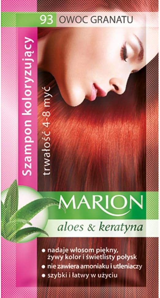 Marion Hair Color Shampoo in Sachet Lasting 4-8 Washes - 93 ...