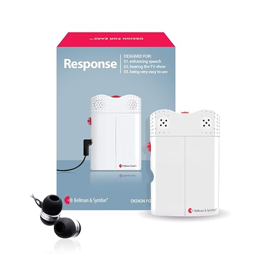 Bellman & Symfon Response Hearing Amplifier with Earbuds – Pocket Size ...