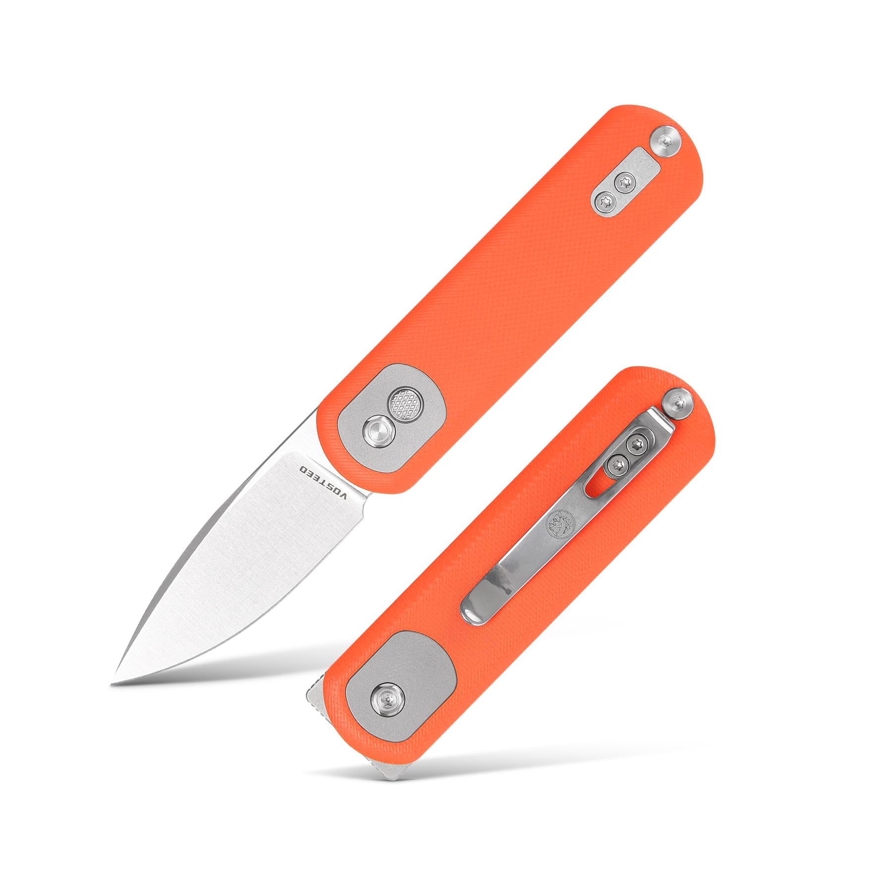 Vosteed Corgi Pup Small Flipper Pocket Knife for Men Women Gifts, 2.37 ...