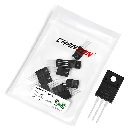 Chanzon 7N65 TO-220F NMOS MOS N-Channel Power MOSFET Transistor, High ...