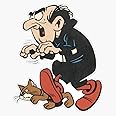 Amazon.com: Gargamel Sticker Decal Vinyl Bumper Sticker Decal ...