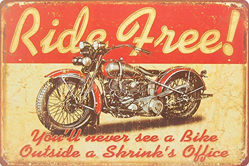 Ride Free Harley Davidson, You'll Never See a Bike Outside a Shrink's ...