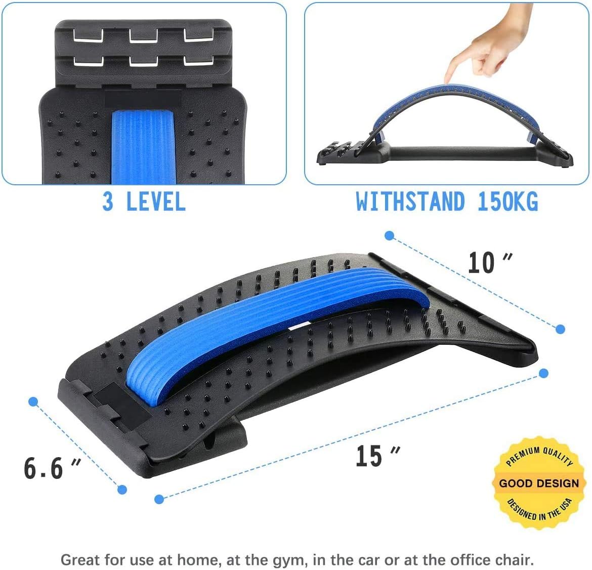 Charminer Back Stretcher, Lower Back Stretcher, Lumbar Back Stretcher ...