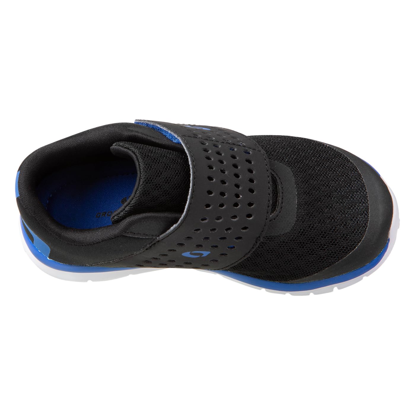 Cross Trekkers Toddler Kids Black/Royal Blue Gusto Running Sneaker For ...