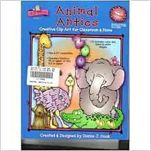 Animal Antics with CD (Creative Clip Art for Classroom & Home ...