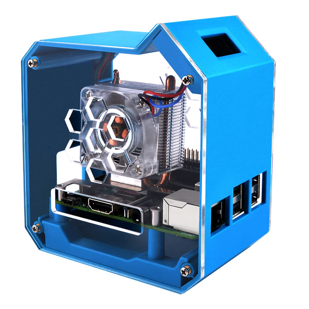 Mua GeeekPi Raspberry Pi Mini Tower Kit Raspberry Pi 3B Case with ICE ...