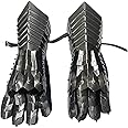 Amazon.com: AnNafi® Fantasy Gauntlets | Black Finish Antique Nazgul SCA ...