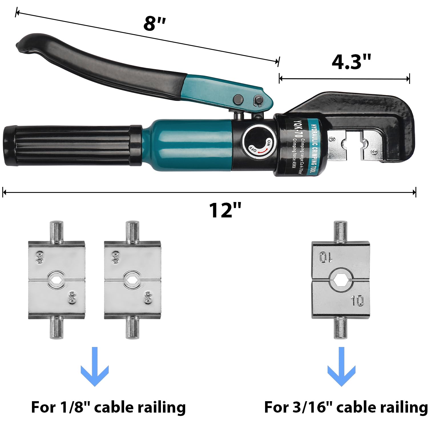 Mua Steel DN Mate Hydraulic Crimping Tool/Hydraulic Crimper with Cable ...