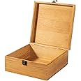 Amazon.com: Useekoo Vintage Wooden Storage Box Container with Hinged ...
