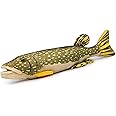Realistic Northern Pike Fish Stuffed Plush Toy - Simulation 18.5 ...