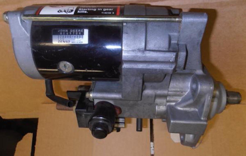 Amazon.com : John Deere Original Equipment Starter Motor Kit #RE70957 ...