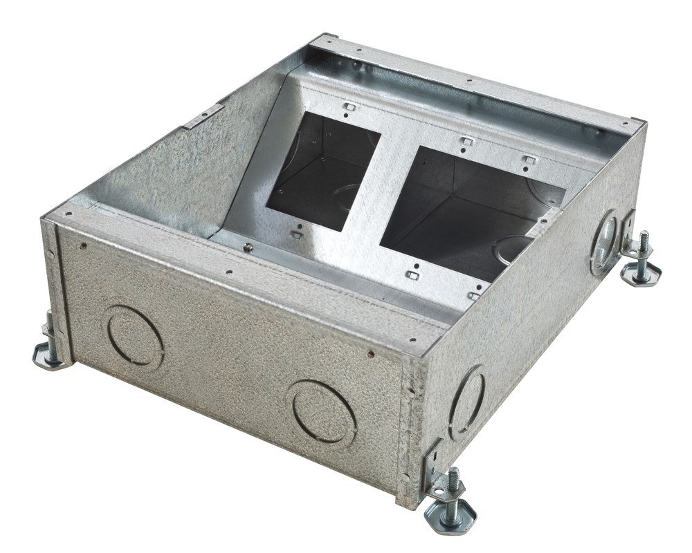 Hubbell Wiring Systems CFBOGPAN4 Floor Box On-Grade Barrier, 4" Depth ...