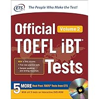 Official TOEFL iBT Tests Volume 2, Second Edition: Educational Testing ...