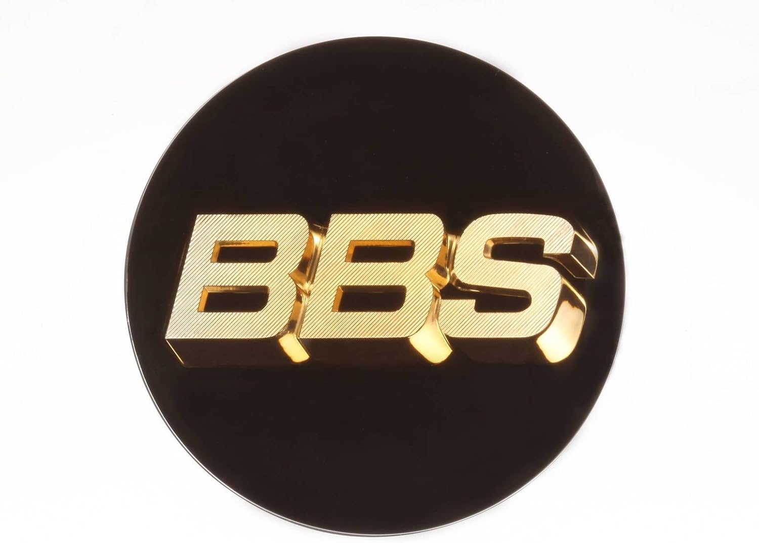 Amazon | BBS 正規品 エンブレム ブラック 70Φ リング付 P5624119 1枚 センターエンブレム | エンブレム | 車＆バイク